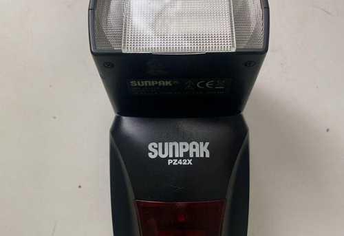 Вспышка sunpak pz42x для sony a