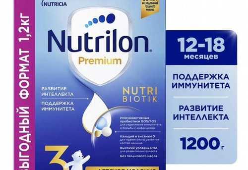 Детская смесь Nutrilon Premium 3 4