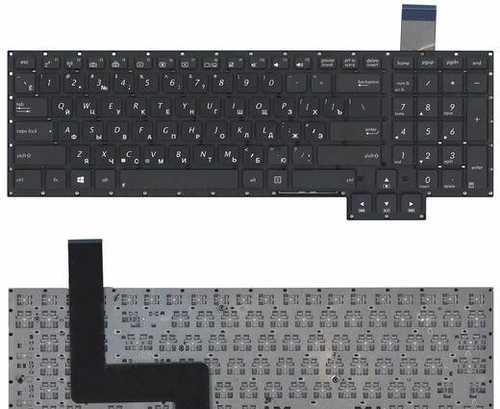 Клавиатура для Asus G750 G750JX G750JW черная без