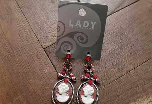 Серьги Lady Collection (под винтаж), новые