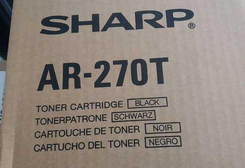 Тонер картридж sharp AR-270