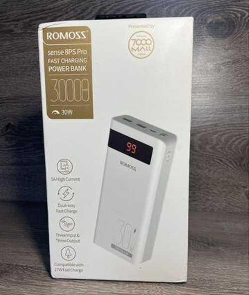 Powerbank Romoss 30000mAh 30w