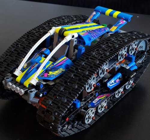 Lego Technic 42140 гусеничная машина-трансформер