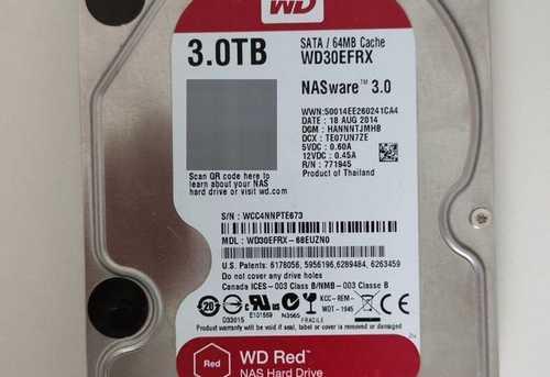 Жесткий диск 3,5 дюйма на 3тб WD HDD