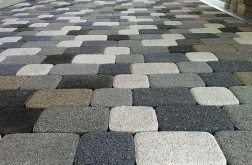 Тротуарная плитка брусчатка