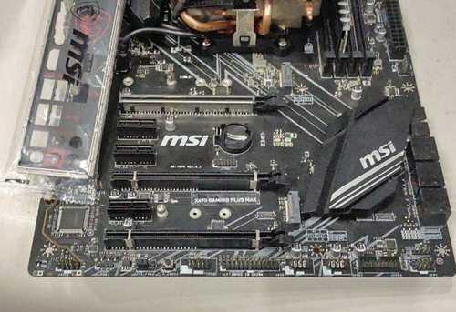 Msi X470 gaming plus max +R5 3600X +16gb