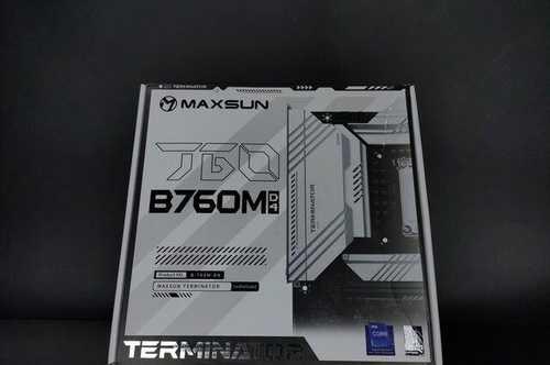 Maxsun B760M LGA1700/Материнские платы/Гар 24 мес