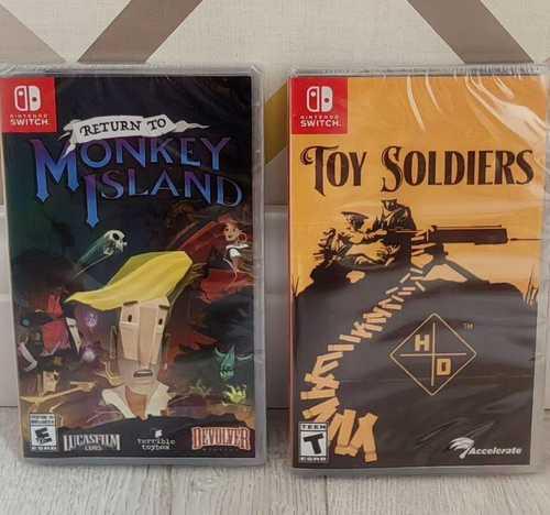 Return to monkey island /Toy soldiers switch