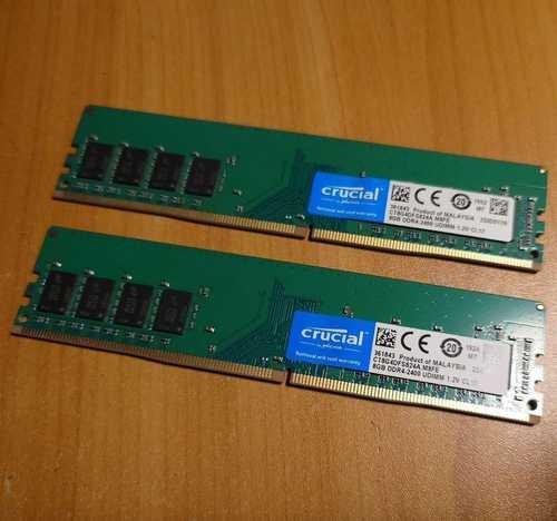 Оперативная память Crucial 16gb DDR4