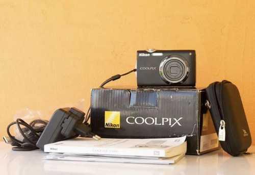 Цифровой фотоаппарат nikon coolpix s3000