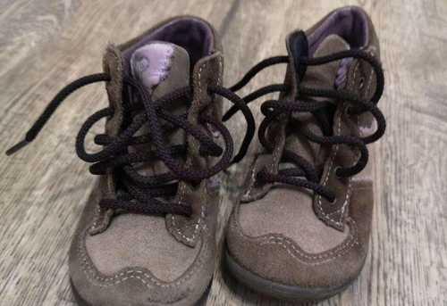 Ботинки детские, на первый шаг, 19 размер