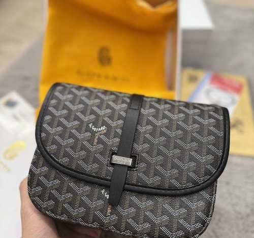 Сумка Goyard в коробке чёрногоооо цветааа