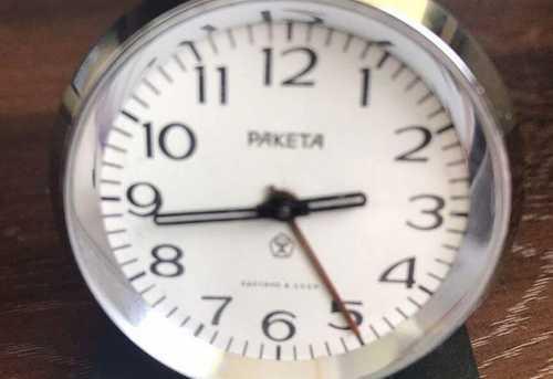 Часы будильник Ракета