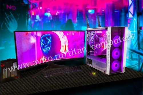 Мега мощный пк для игр i5 11400F/HDD+SSD/RTX3050