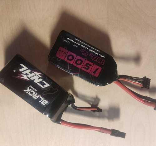 2 шт Аккумулятора cnhl Black Lipo 4s 1500 mAh