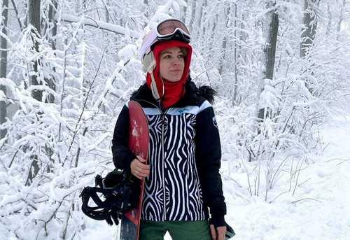Куртка горнолыжная сноубордическая женская 42-44
