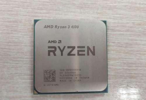Процессор AMD Ryzen 3 4100 sAM4 нерабочий