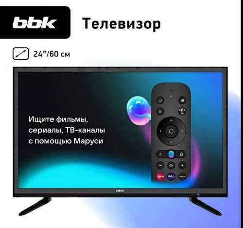 BBK андроид Телевизор 24LEX-7489 с Марусей