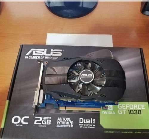 Видеокарта gt 1030 Asus gddr5