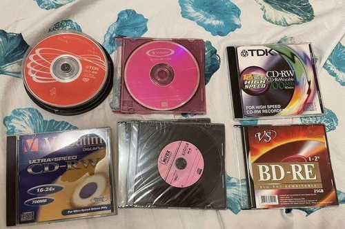 Различные пустые неиспользованные диски