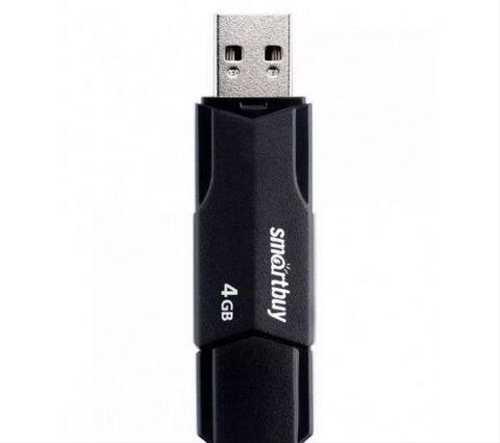 Флешка USB 4Gb SmartBuy clue Black