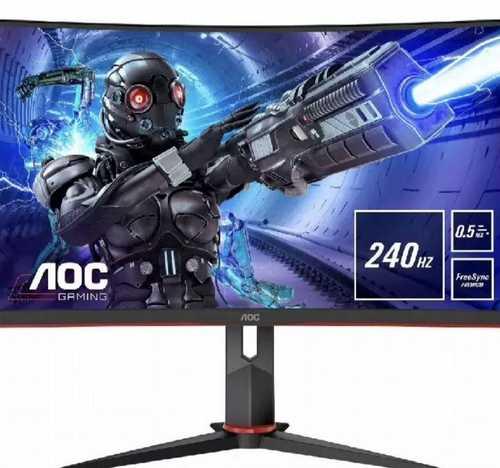 27" Монитор AOC gaming C27G2ZE/BK Black 240Hz