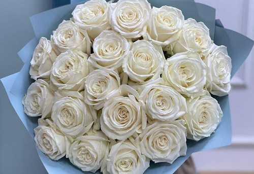 Розы белые / Доставка цветов