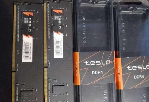 Tesla Оперативная память DDR4 3200 мгц