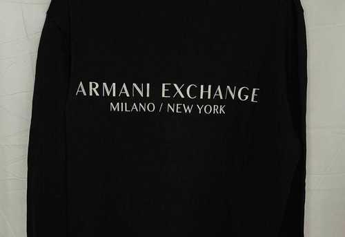 Кофта Armani exchange Milano New York чёрная ориг