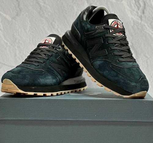 Кроссовки New Balance 574 Stone Island удобные