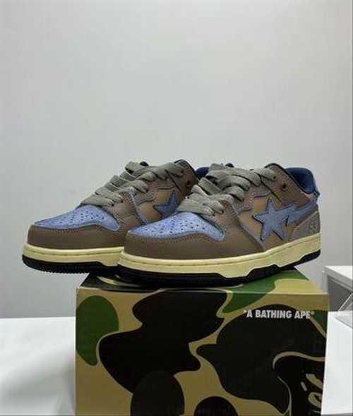 Кроссовки женские Bathing Ape STA бежевые 36р