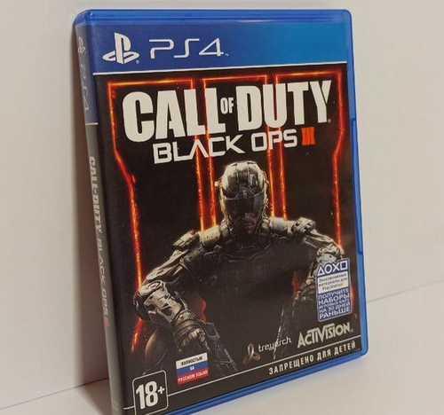 Call of Duty: Black Ops 3 диск для PS4