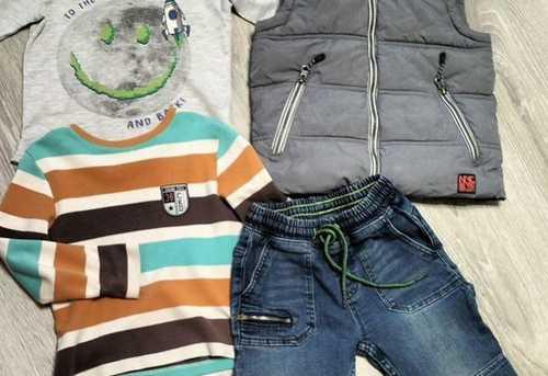 Одежда пакетом для мальчика 110-116