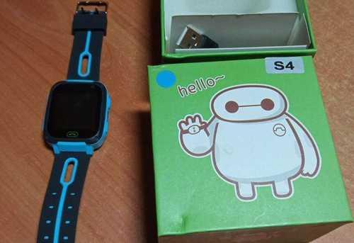 Умные часы для детей S4 SMART Baby Watch, голубой