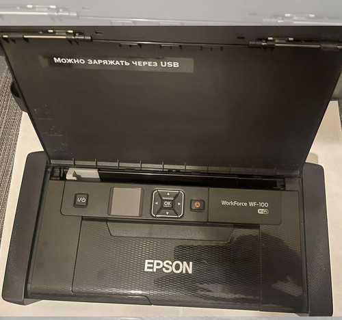 Принтер Epson wf-100 плюс картриджи