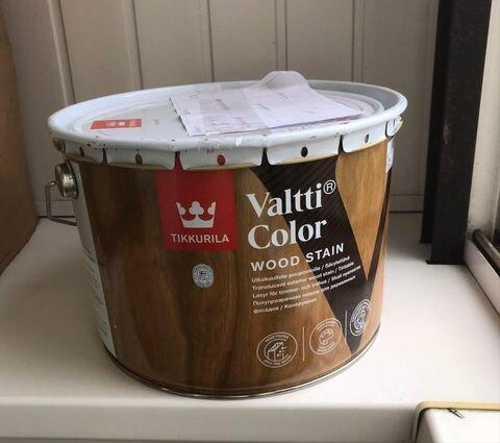 Краска Tikkurila Valtti Color Wood Satin 9л