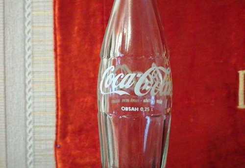 Бутылка Coca Cola 90е года Чехия