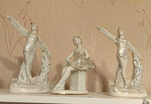 Фарфоровые статуэтки СССР балерины
