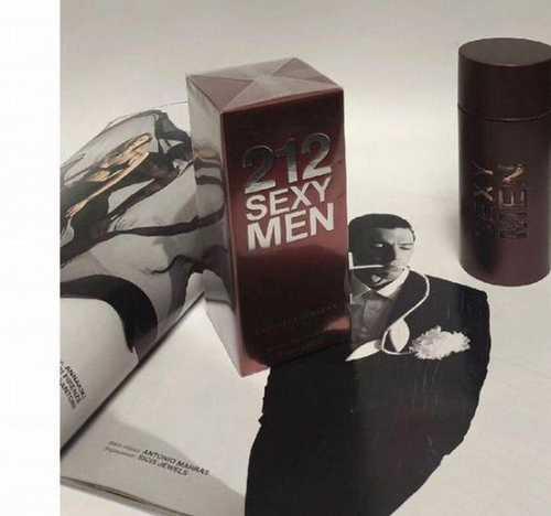 Carolina herrera 212 sexy MEN Оригинал