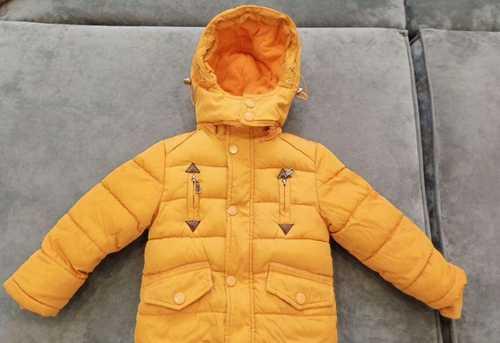 Куртка детская зимняя 98 для мальчика