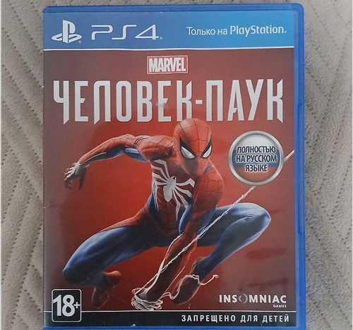 Игра на ps4 человек паук