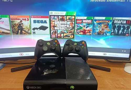 Xbox 360E 250Gb FreeBoot 2 Джоя 45 Игр