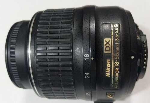 Объектив Nikon As-f 18-55 1:3.5-5.6g VR