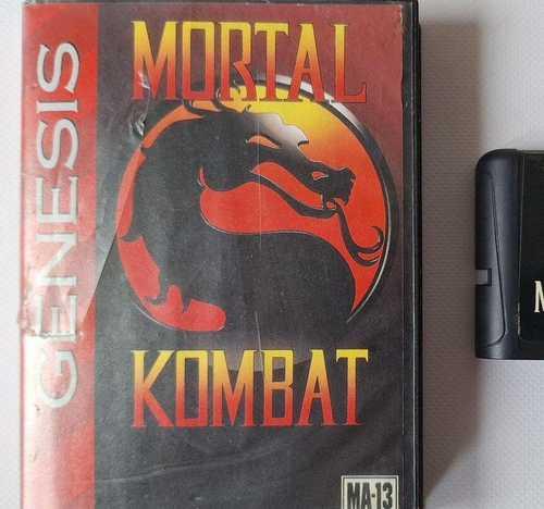 Картридж для Sega Mortal combat 3