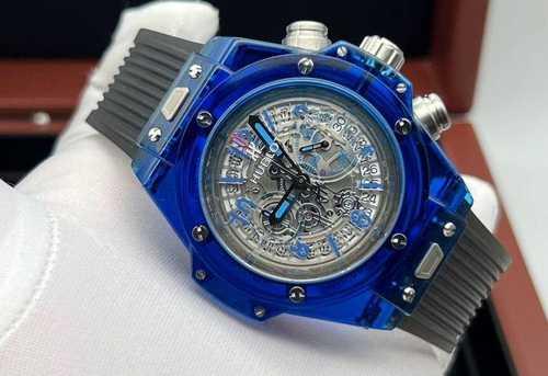 Часы мужские синие кварцевые