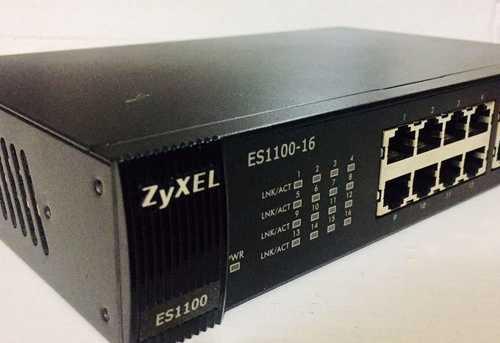 Коммутатор (switch) zyxel ES 1100-16