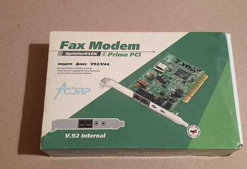 Fax Modem Sprinter56K