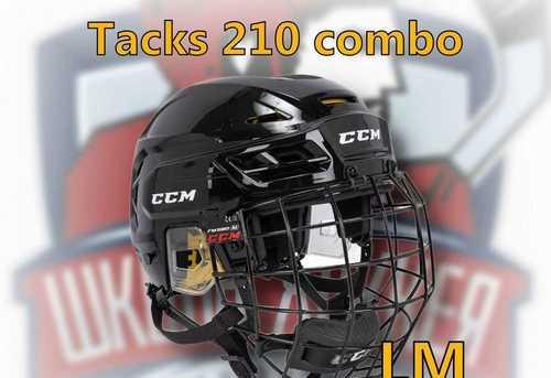 Шлем хоккейный CCM tacks 210 combo с маской L,M