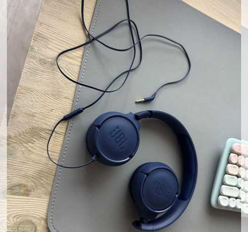 Наушники JBL T500 blue