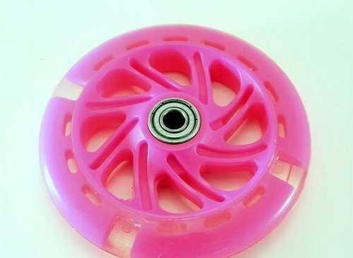 Колесо для самоката KMS d120мм PU pink (с подшипни